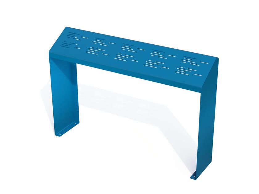 ZEN Backless steel bench By Studio Città