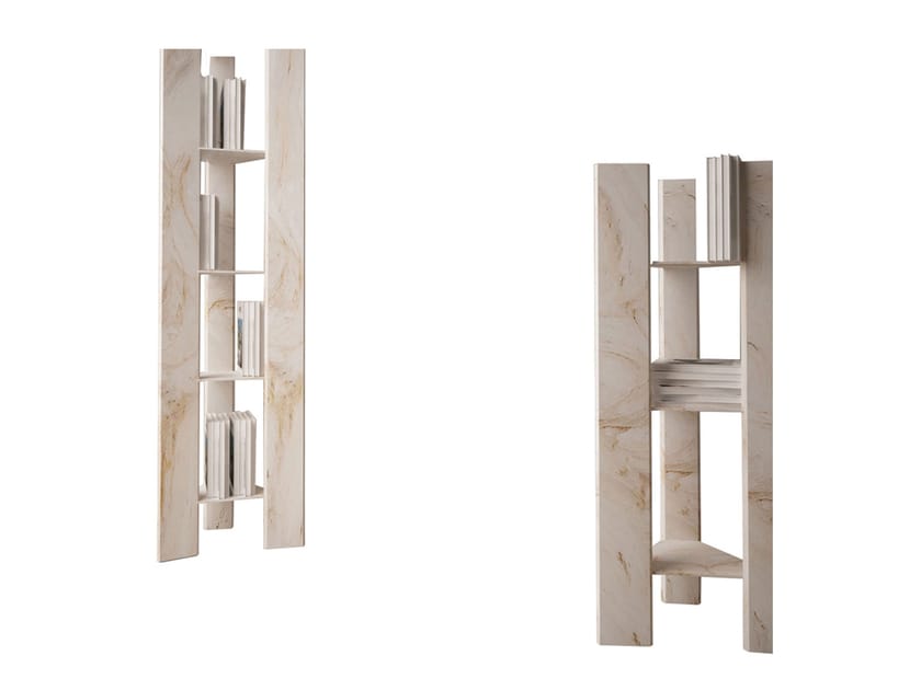 TRIGONUS Bookcase By Studio IB Milano