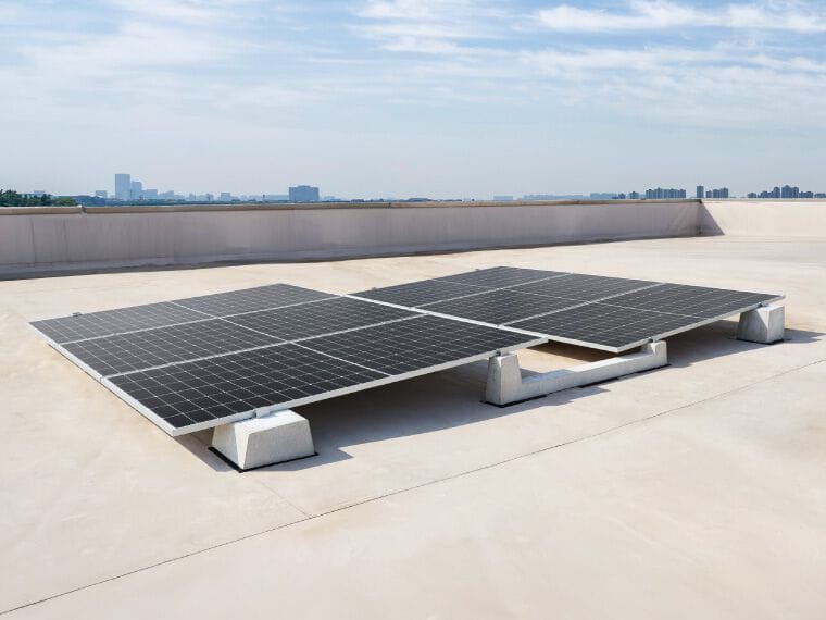 BALLAST 30° Support for photovoltaic system By Sun Ballast