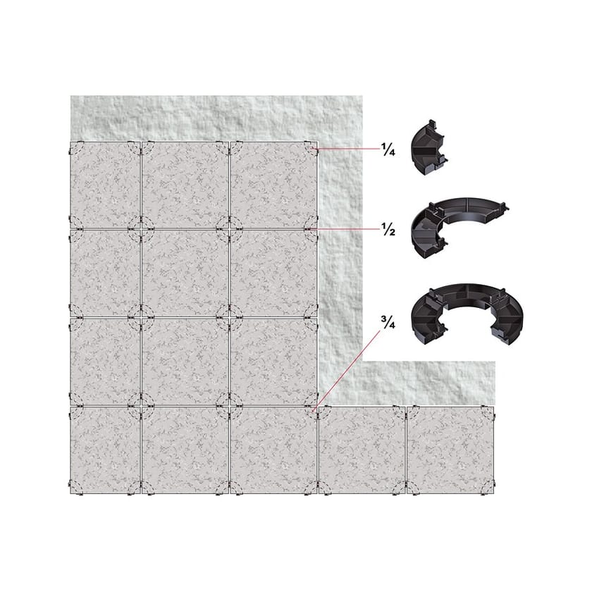 Support for raised flooring Raised floor support By IMPERTEK