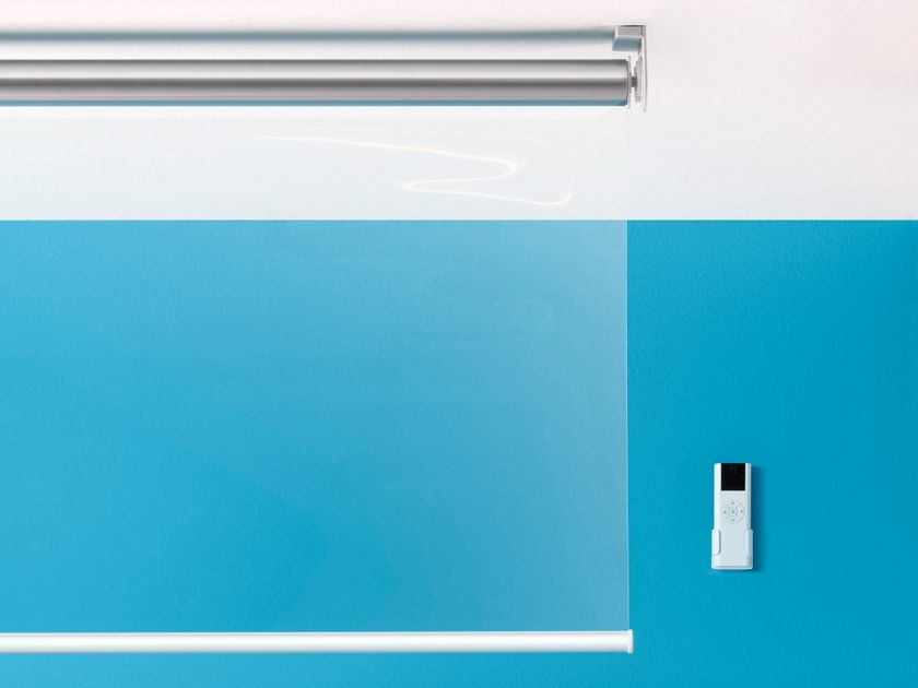 Suspended electric roller screen By Made Design