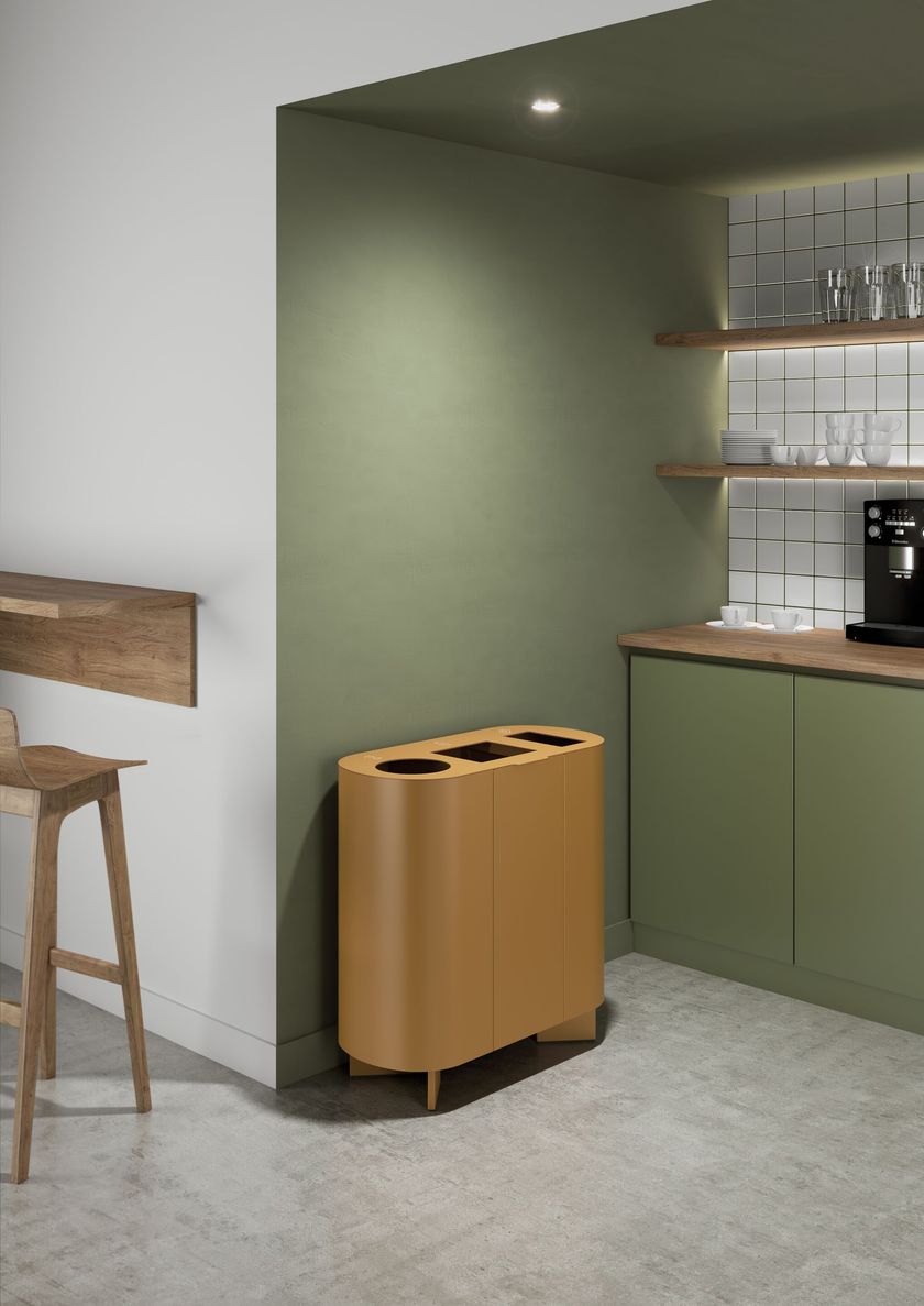 CROMA Waste paper bin By Systemtronic