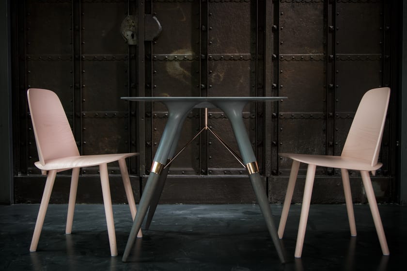 Square Corian® table T / MEDIUM Table T® Collection By dsignedby design ...