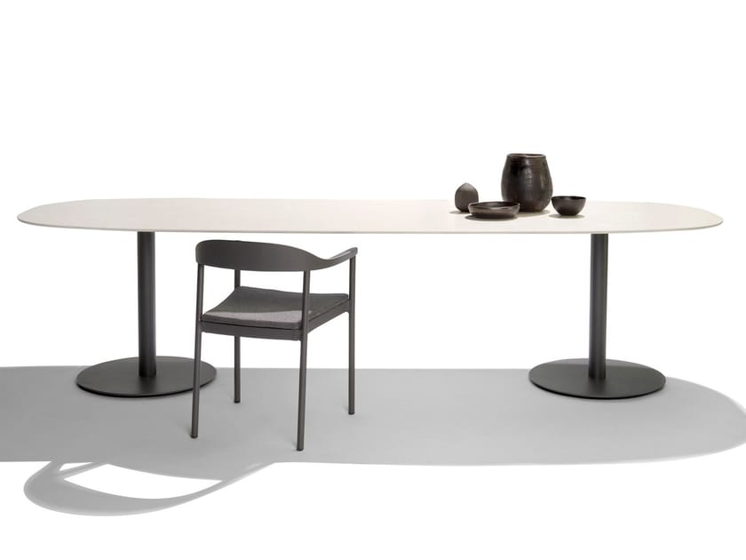 T-TABLE | Ceramic table By TRIBÙ design Merckx+Maes