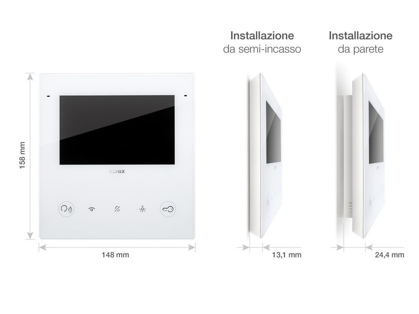 Videocitofono connesso TAB 5S UP - VIMAR