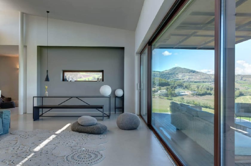 Lift and slide steel double glazed window TABS® | Lift and slide window ...