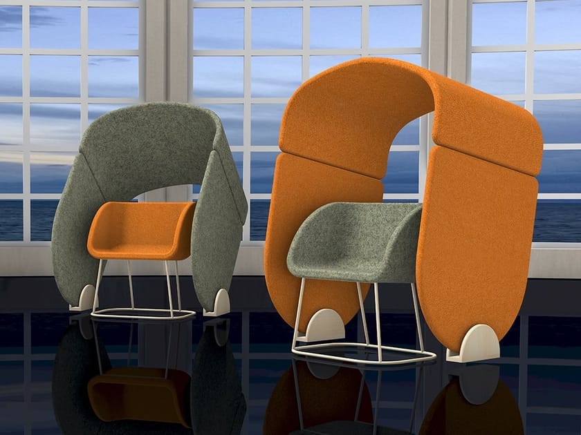 TACOS armchair By Marvinacustica design Luigi Siard