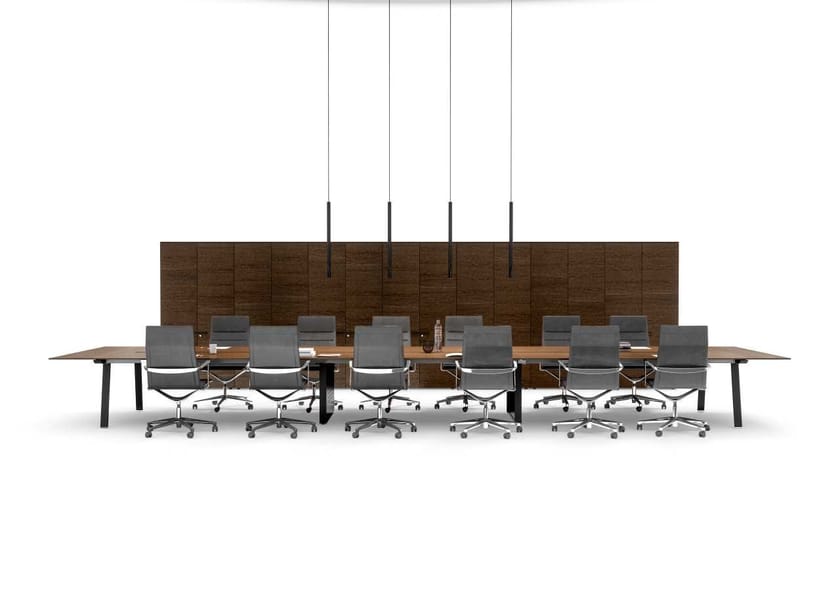 TAKE OFF | Oak meeting table By Bralco design Gianantonio Perin ...