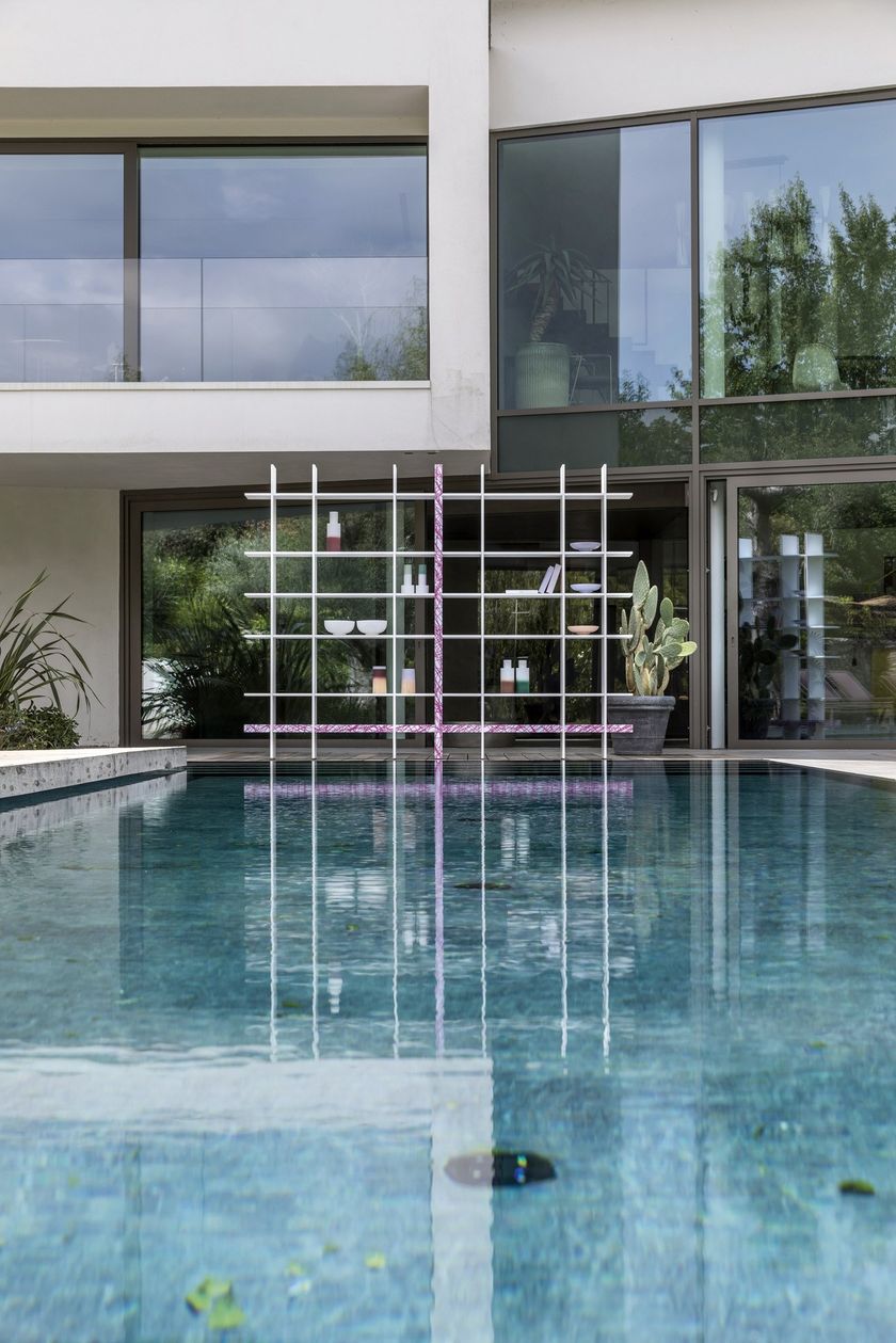 Offenes Regalsystem aus Laminat TAKEBOOK By De Rosso