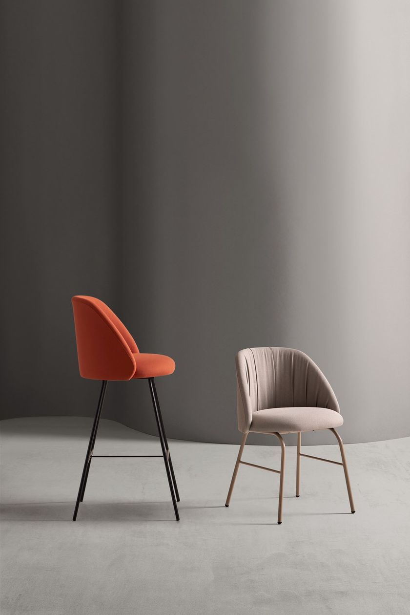 TALAIA High stool with back By Mobboli