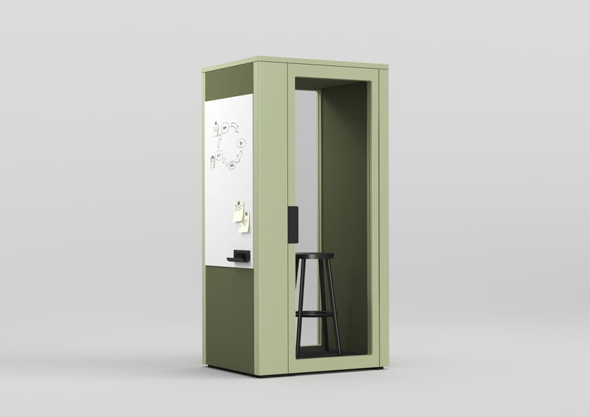 TALKY S75 Acoustic phone booth with integrated lighting By Talky ...