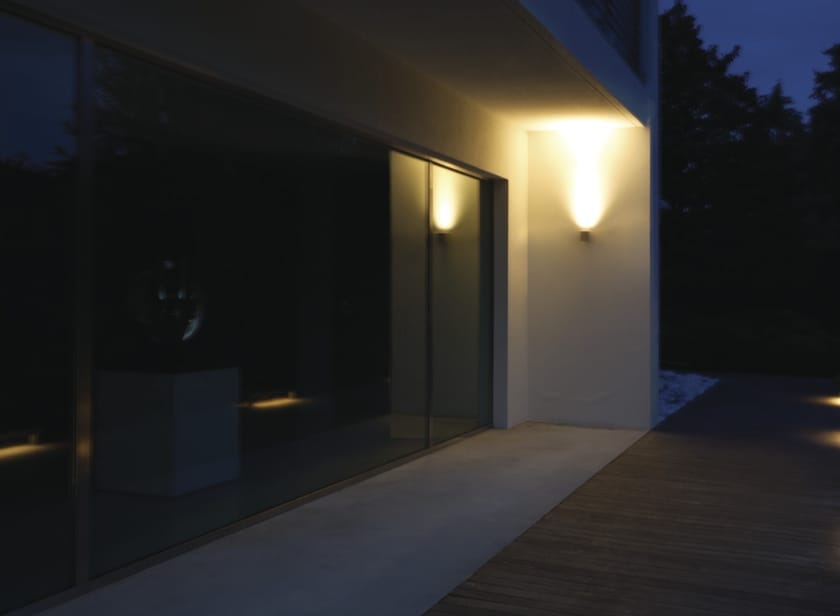 Aluminium outdoor wall lamp TALON WALL MONO Talon Collection By DIOMEDE