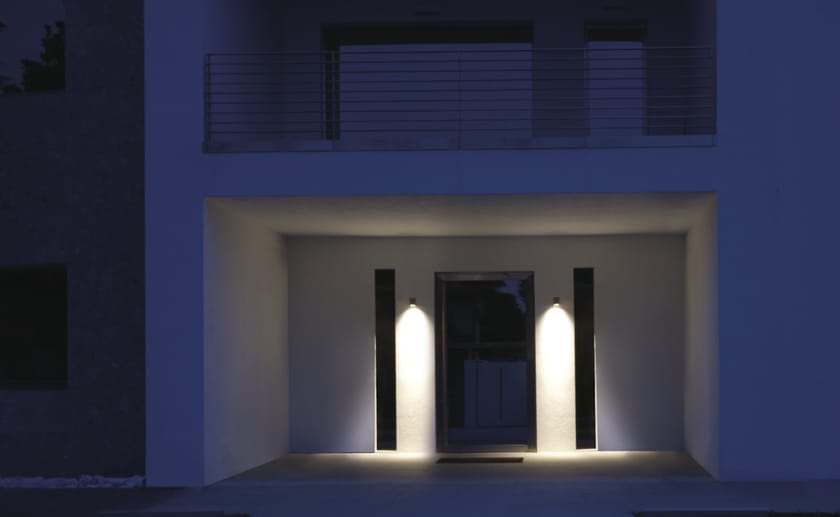 Aluminium outdoor wall lamp TALON WALL MONO Talon Collection By DIOMEDE