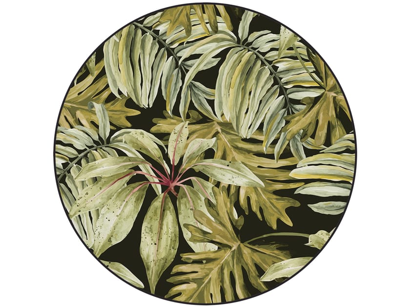 TD3.03 | Round rug Tropic Drops Collection By YO2 design Pericles Liatsos