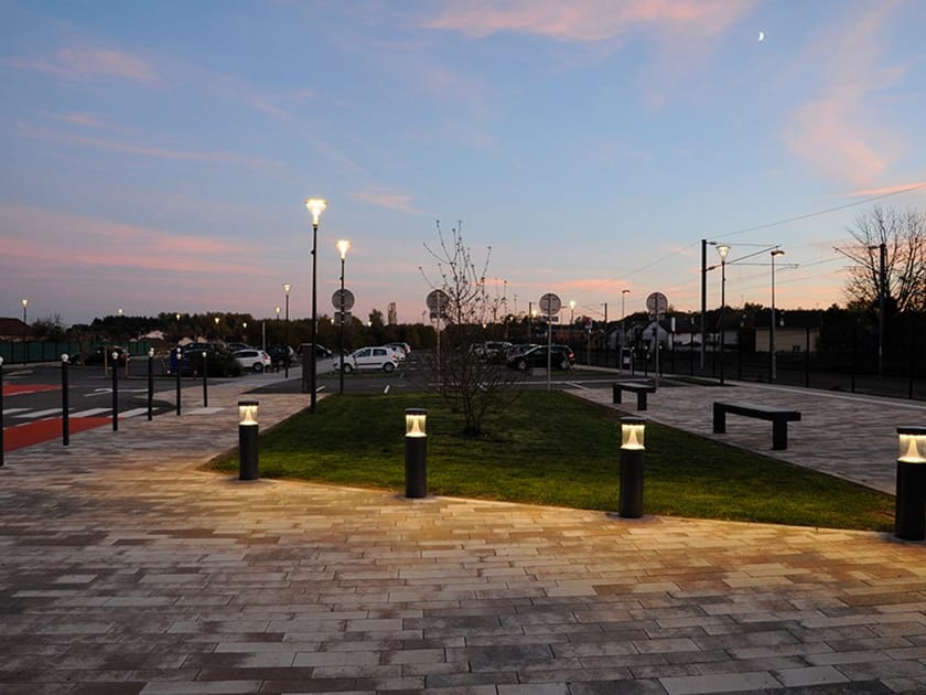 TEAM LED aluminium bollard light By GHM-ECLATEC | design Eclatec