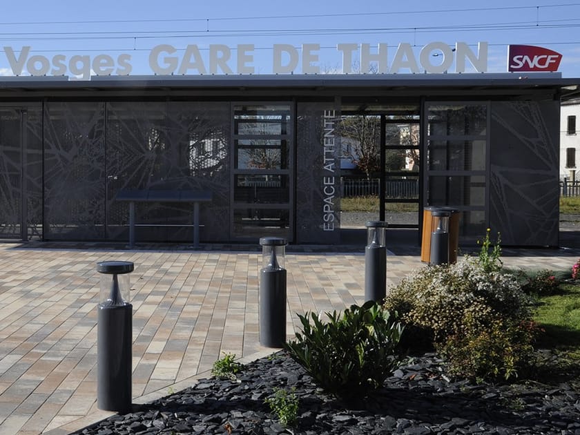 TEAM LED aluminium bollard light By GHM-ECLATEC | design Eclatec