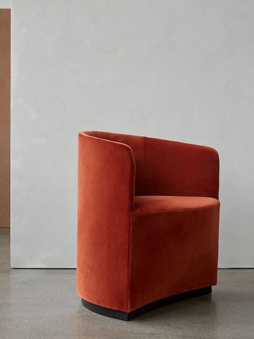 TEAROOM CHAIR Upholstered armchair By MENU | design NICK ROSS