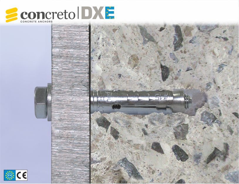 DXE Galvanized steel Wall plug By TECFI