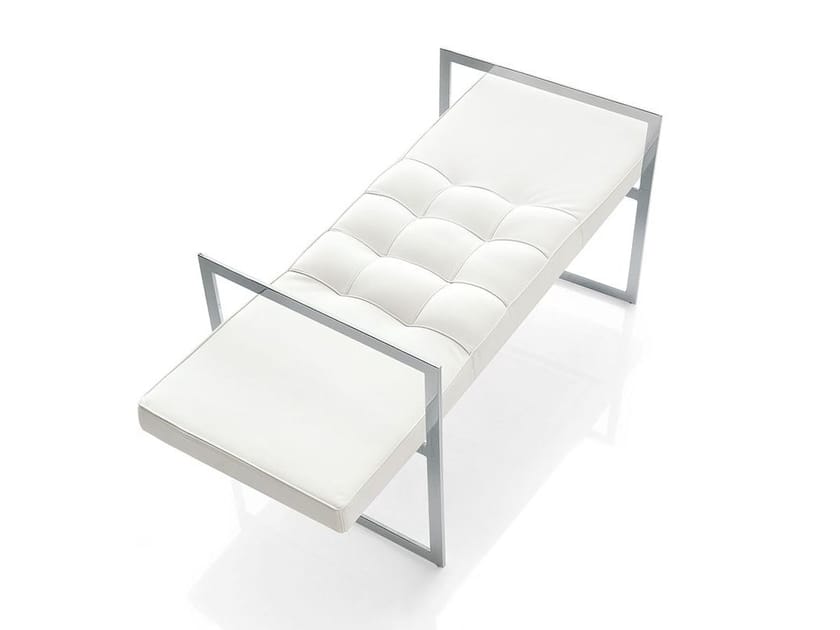 Upholstered steel bench TECH By ALIVAR