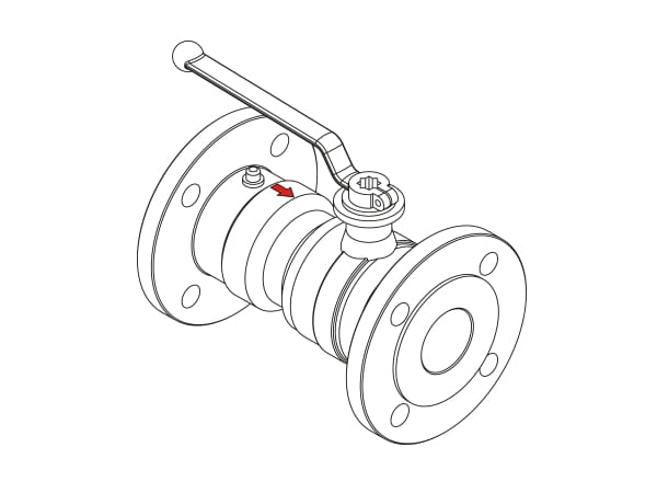 G4-G4F Shut-off valve with Firebag® thermal safety device By TECO
