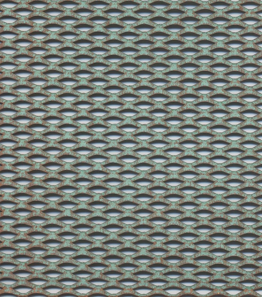 Grille déployée pour revêtement de façade TECU® Design_mesh By KME ...