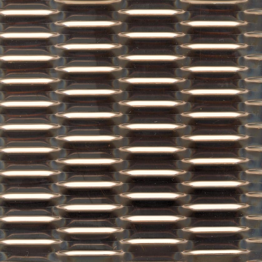 Grille déployée pour revêtement de façade TECU® Design_mesh By KME ...