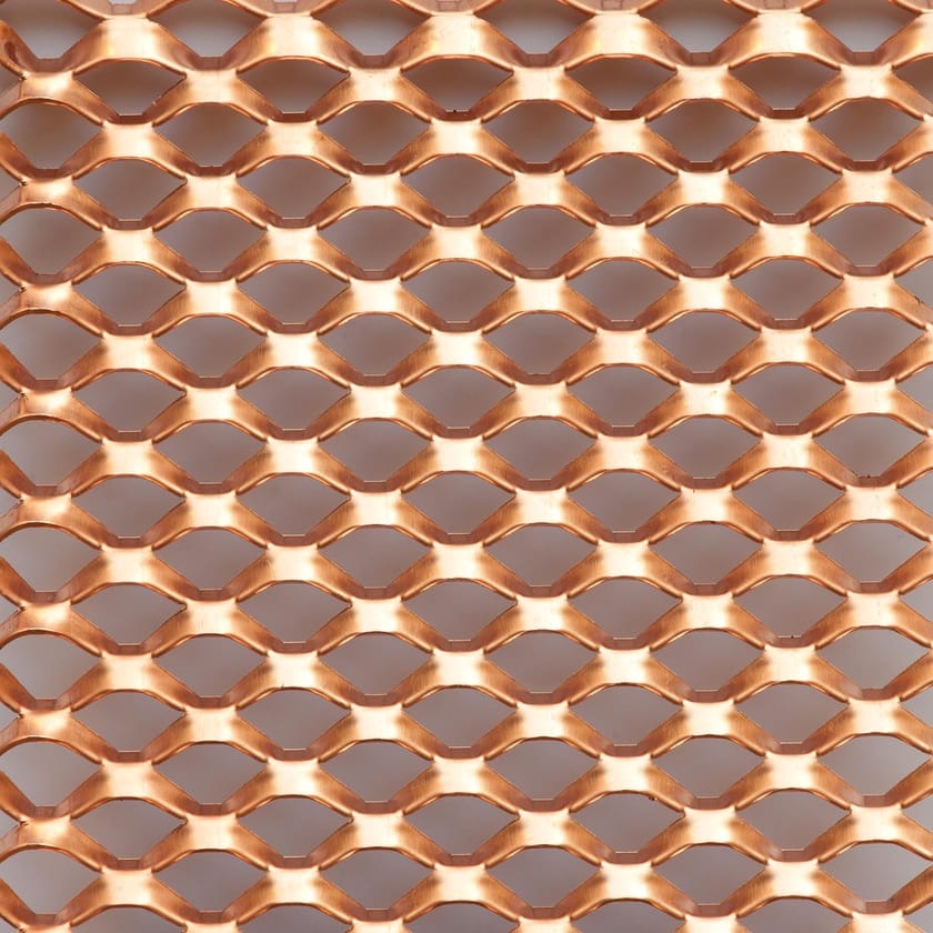 Grille déployée pour revêtement de façade TECU® Design_mesh By KME ...