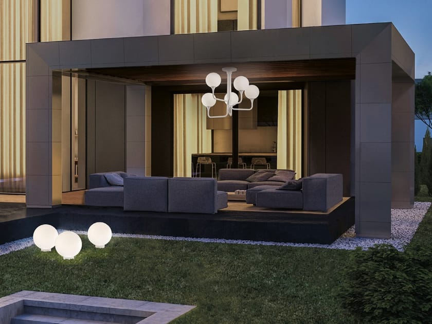 TEE OUTDOOR PL5 lampada da soffitto per esterno By Masiero design ...