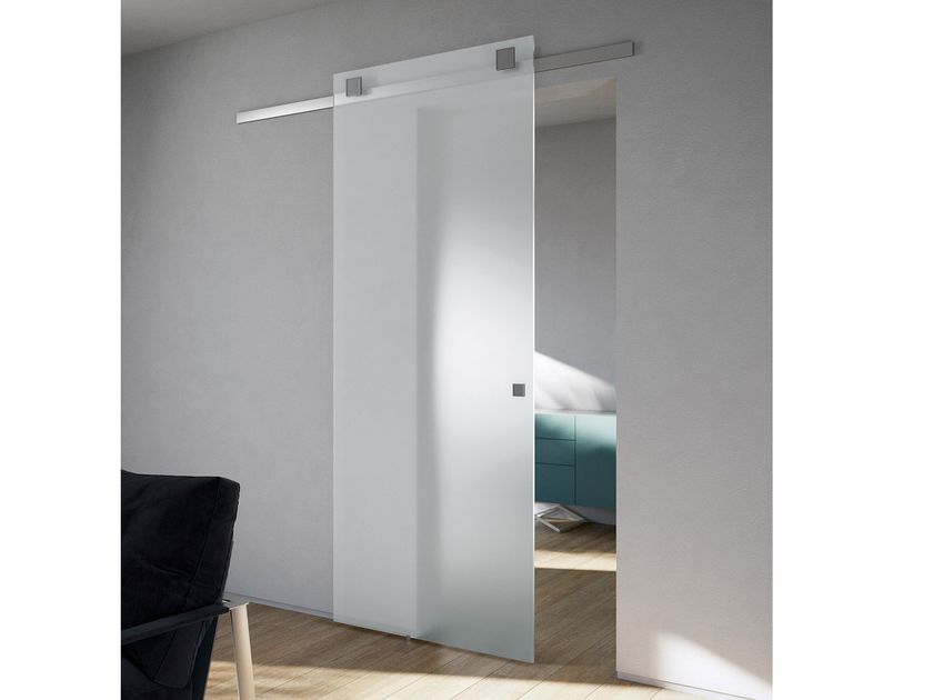 Porta scorrevole in vetro TEKNO TRE | Porta scorrevole - FOA - Edilportale