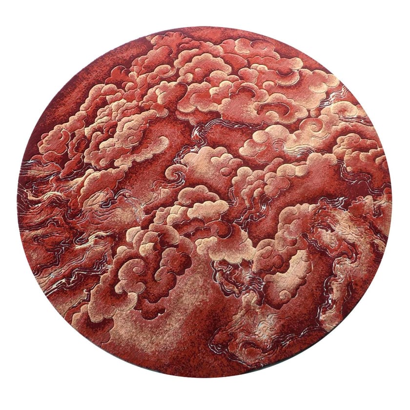 TEMPEST FLAME rug By Tapis Rouge