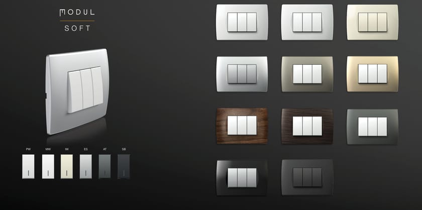 MODUL SOFT Switch range By TEM