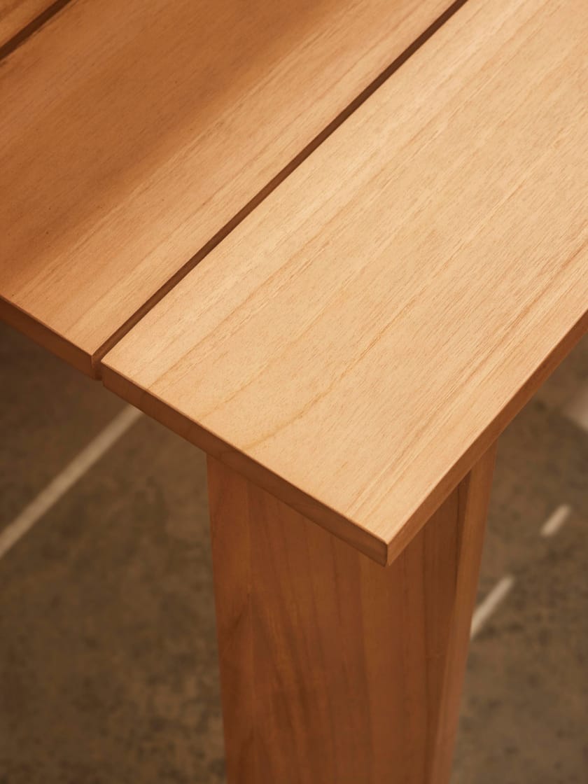 TAMERICE Rectangular wooden garden table By TEPORIA