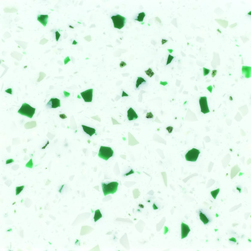 Antibacterial fireproof Krion® wall tiles TERRAZZO By KRION