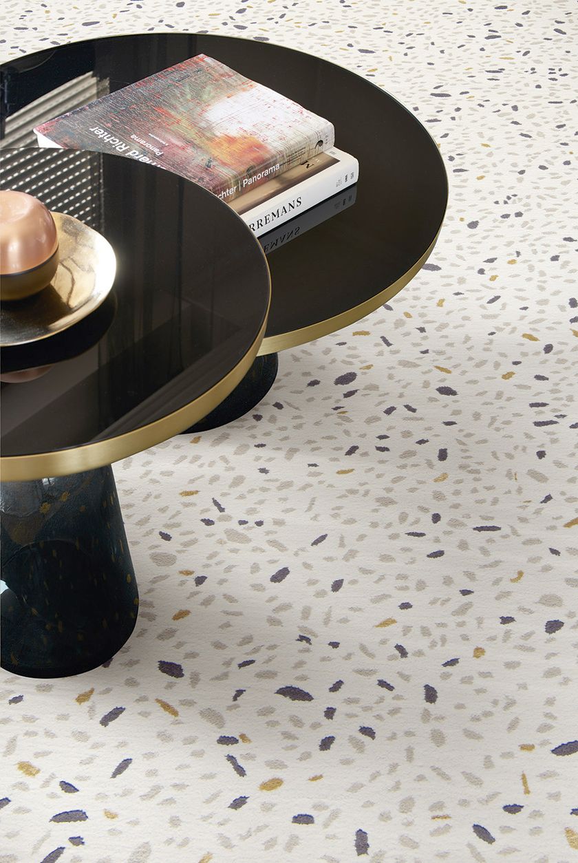 Patterned rectangular rug TERRAZZO By Toulemonde Bochart design Samuel ...