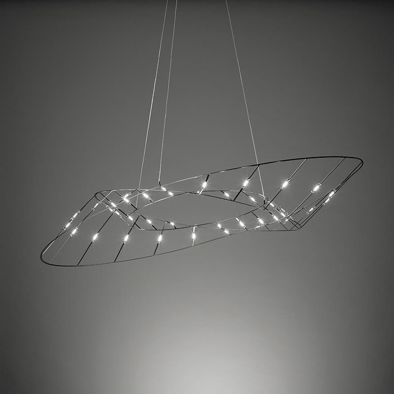 TESA LED steel pendant lamp By Urban | design Marco Spatti