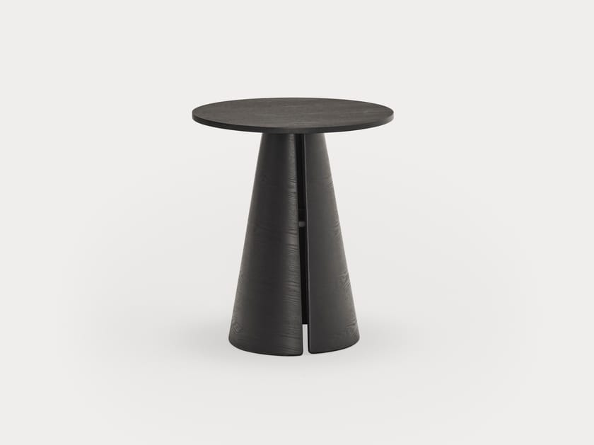 CEP Round wooden coffee table By TEULAT | design Cambres Design