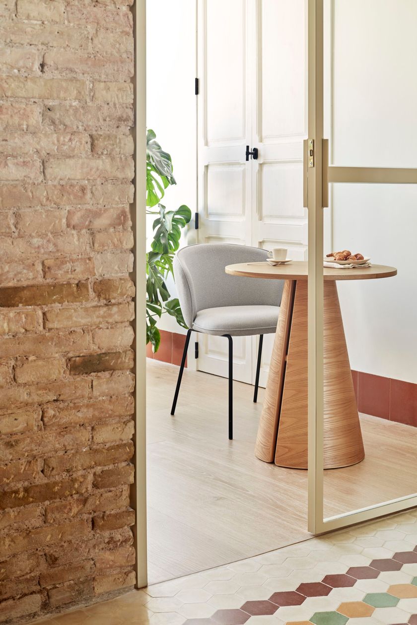 CEP Round wooden coffee table By TEULAT | design Cambres Design