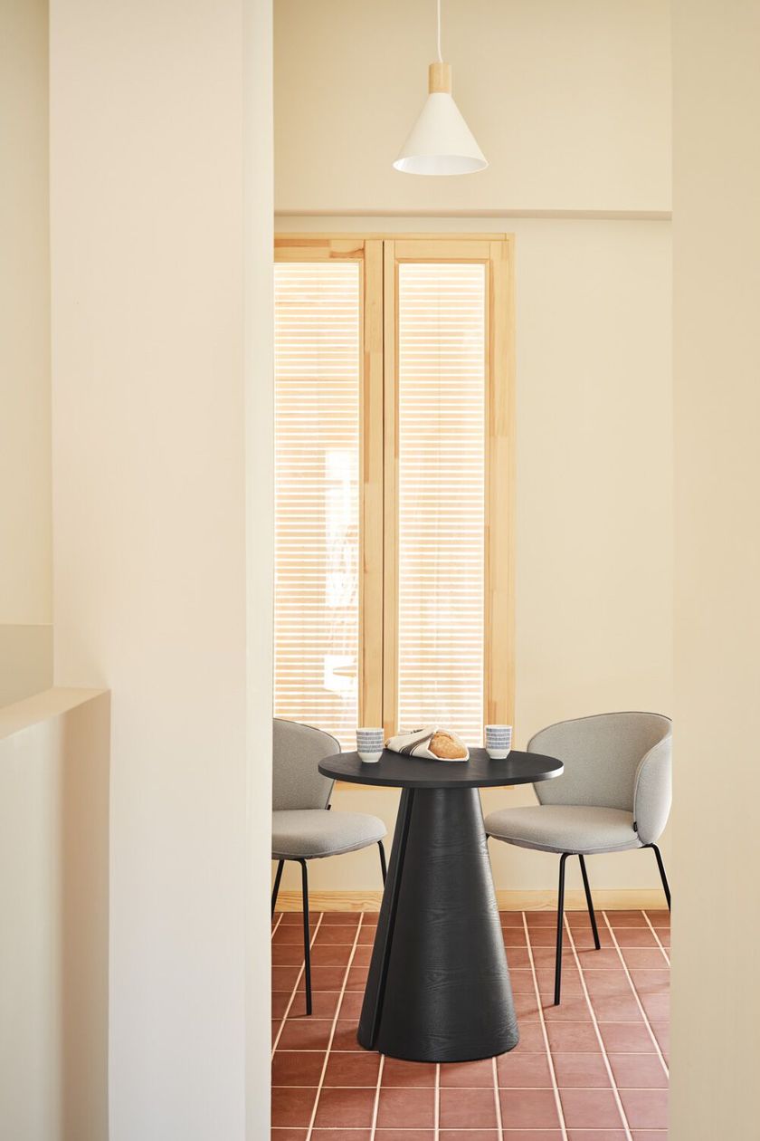 CEP Round wooden coffee table By TEULAT | design Cambres Design