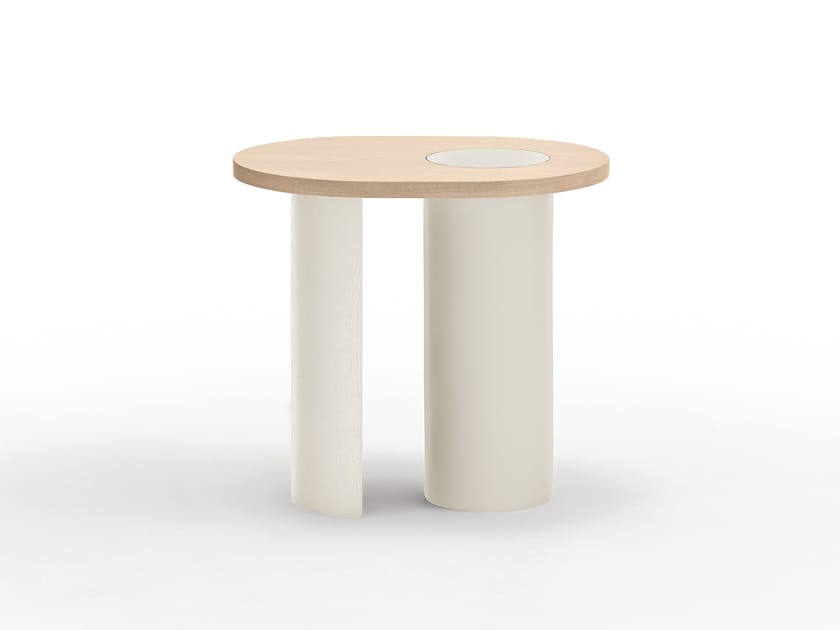 NORI Oval wooden coffee table By TEULAT | design Morten Georgsen