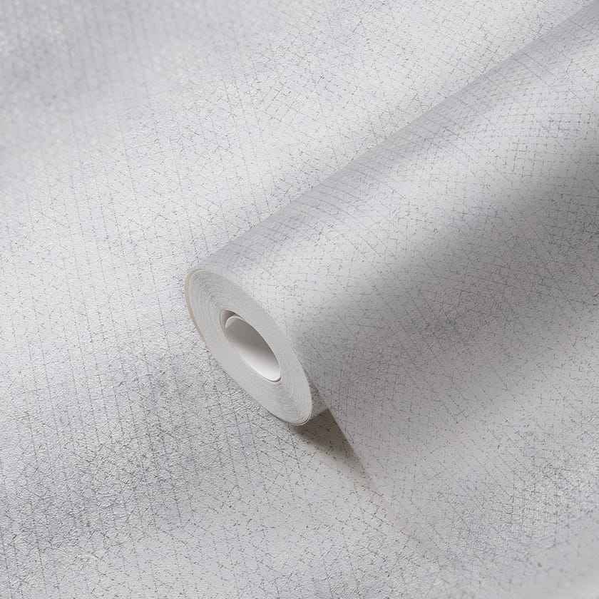 THE BOS - BATTLE OF STYLE Solid-color textile effect vinyl wallpaper By ...