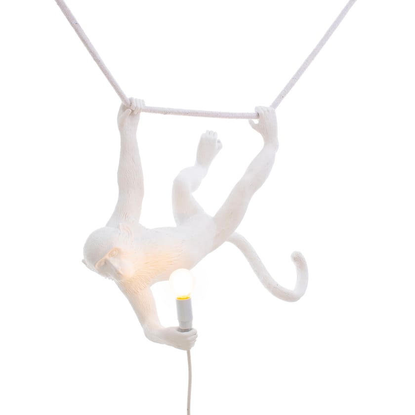 LED resin pendant lamp THE MONKEY LAMP SWING By Seletti design ...
