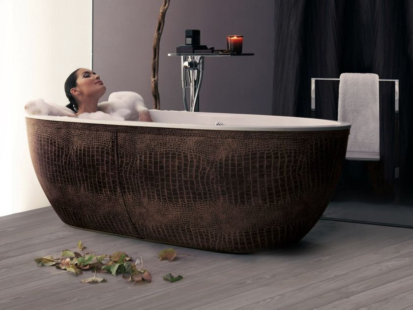 Vasca da bagno centro stanza ovale THE ORIGINAL STONE ONE - AQUAdesign