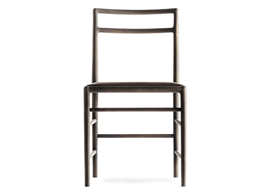 THE SENSITIVE LIGHT CHAIR Beech chair with integrated cushion By DE PADOVA