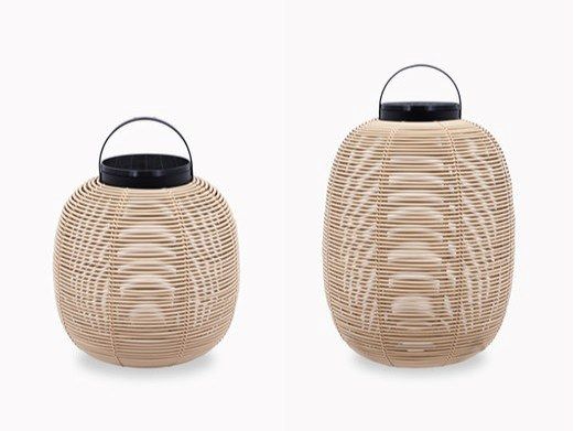 TIKA Solar powered wicker lantern By Vincent Sheppard