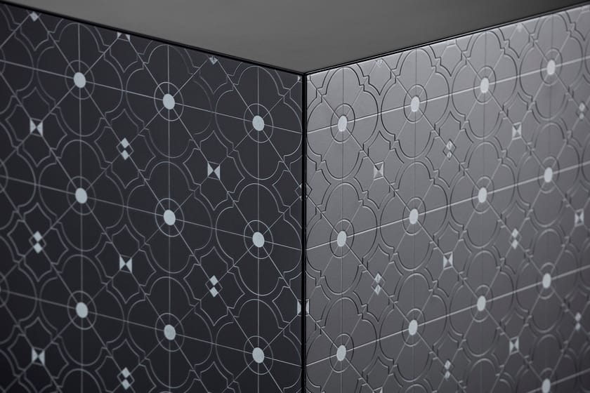 TILES Sideboard with doors By Barba design | design Manuela Pelizzon