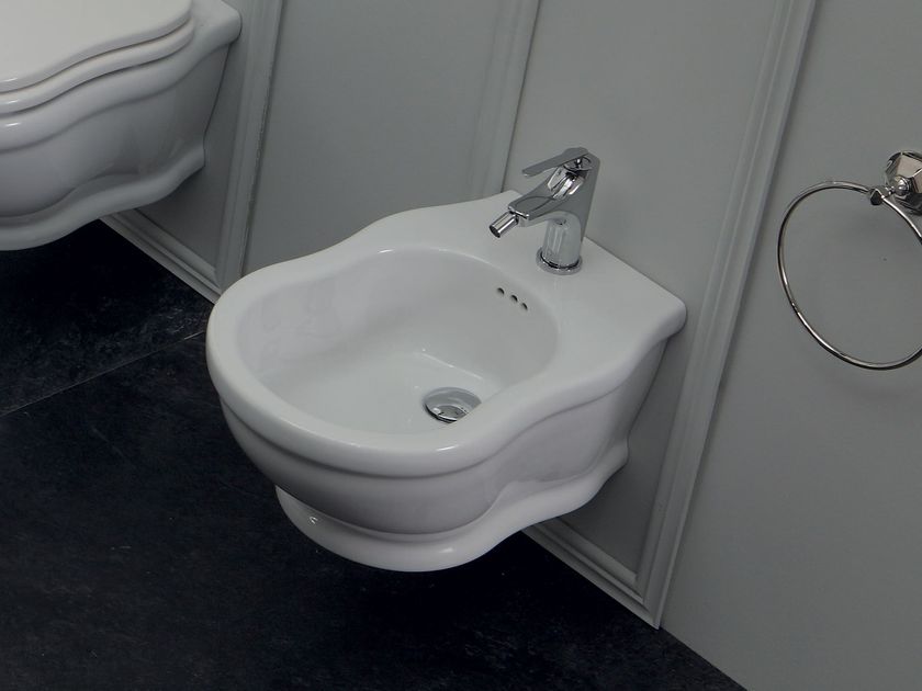 TIME Wall-hung ceramic bidet By GSG Ceramic Design