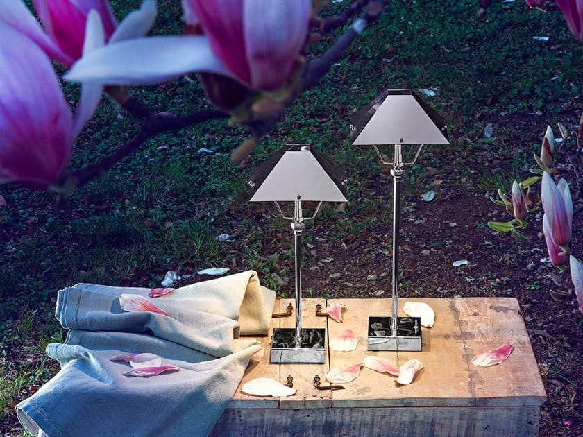 TININ | Lampada da tavolo a batteria ricaricabile By ANNA LARI