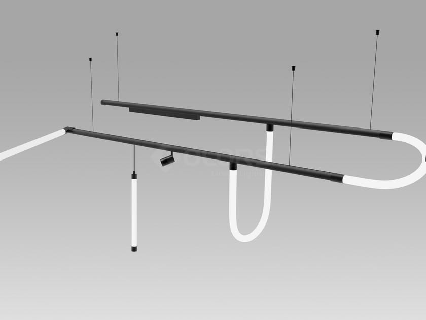 LED aluminium track-Light TLS-R NEON TRACK By Colorsled