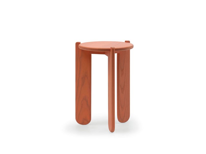 UMBRA Round wooden high side table By TM Leader Contract