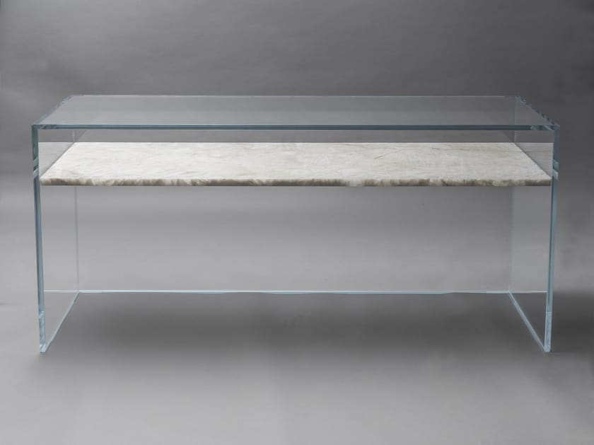 Rectangular crystal console table TO FLOAT FROM GRACE By CLASTE design ...